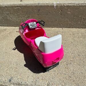 Barbie | Toys | Barbie Pink And White Snowmobile 26 | Poshmark